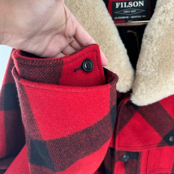 Filson | Jackets & Coats | New Filson Packer Coat Wool Sheep Collar ...